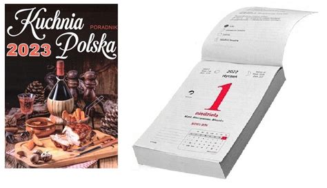Kalendarz Zdzierak 2023 A5 Kuchnia Polska Outlet 13134360522