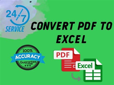 convert any pdf file to excel by taniatec fiverr