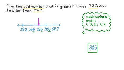 question video finding even or odd numbers under certain conditions nagwa