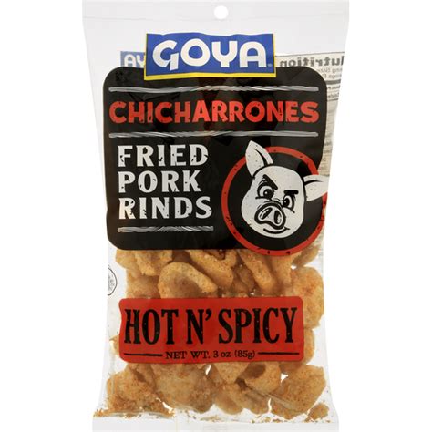Goya Fried Pork Rinds Hot N Spicy 3 Oz Instacart