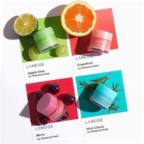 Laneige Lip Sleeping Mask Mini Kit 4 Scented Collections 4pc Mercado