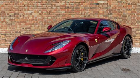 2019 Ferrari 812 Superfast Rosso Rubino Walkaround Interior