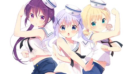 Gochuumon Wa Usagi Desu Ka Wallpapers Wallpaper Cave