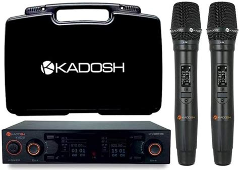 Microfone Kadosh Sem Fio K M Duplo Uhf Digital A Instrumental