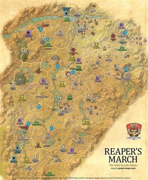 Eso How To Get To Reaper S March How To Hyu