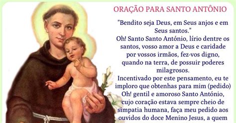 REFLEXÕES PARA TODOS ORAÇÃO PARA SANTO ANTÔNIO