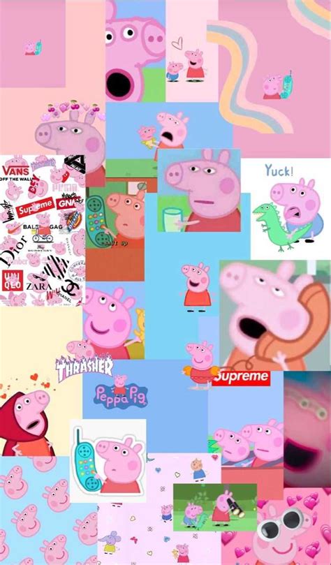 Emo Peppa Pig Wallpapers Wallpaper Cave