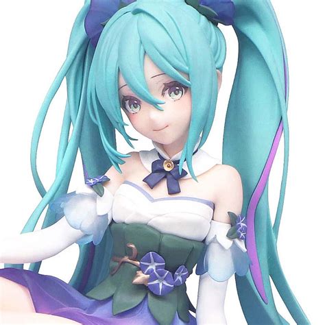 Vocaloid Noodle Stopper Figure MIKU HATSUNE Flower Fairy Morning Glory