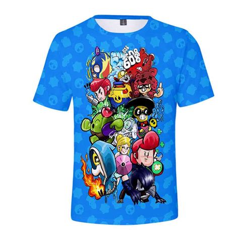 Brawl Stars Characters T Shirts Prestige Life