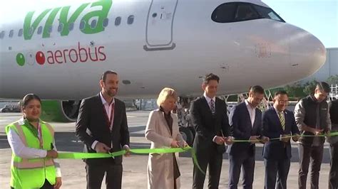 Viva Aerobus inaugura nueva ruta internacional Telediario México