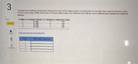 Solved Compute The Multifactor Productivity Measure For Each Chegg