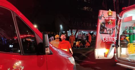 Três pessoas são atropeladas em calçada na Asa Sul