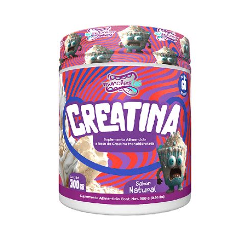 Munchies Lab Creatina Sabor Naural 300gr violeta Walmart en línea
