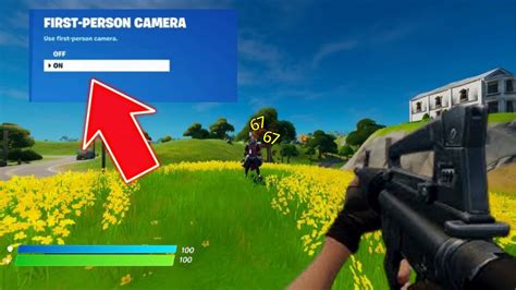 How To Get First Person Mode In Fortnite Chapter Working Glitch