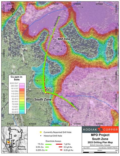 Kodiak S First Holes At South Zone Extend Copper Mineralization To Mid