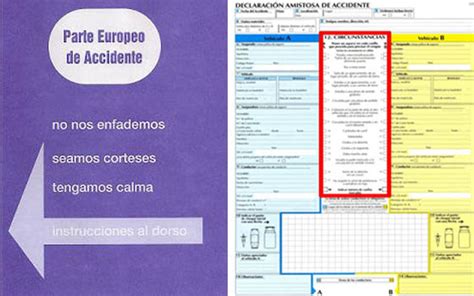 Cómo rellenar un parte amistoso de accidente Pepecar