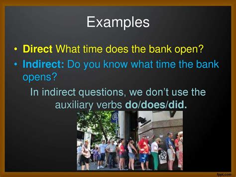 Direct And Indirect Questions Online Presentation