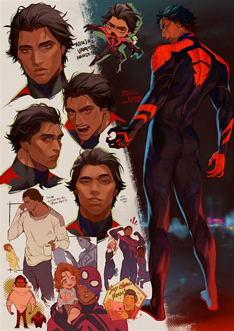 Spider Gwen Gwen Stacy Miguel Ohara Spider Man Miles Morales And 4 More Marvel And 3 More