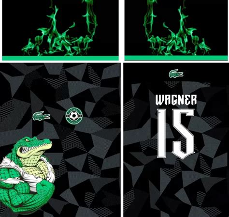 Arte Vetor Camisa InterClasse Jacaré Crocodilo 2023 Janete Artes