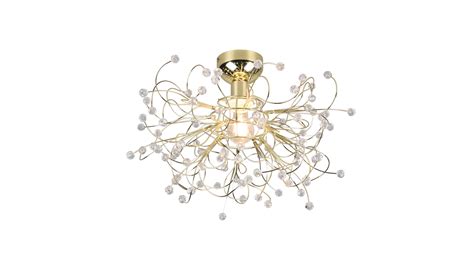 Lampa sufitowa złota GLORIA Agata