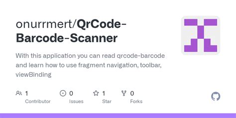 Github Onurrmert Qrcode Barcode Scanner With This Application You