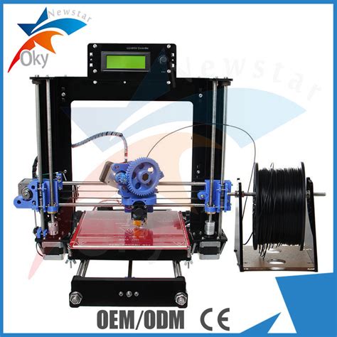 Black Acrylic Frame I3 3D Printer Kit Reprap Prusa Mendel I3 Pro B