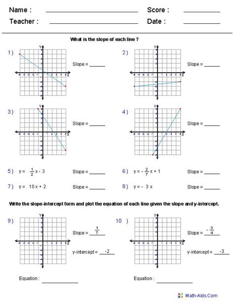 linear functions worksheet in 2020 graphing linear equations linear function pre algebra