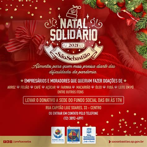 Fundo Social Lan A Campanha Natal Solid Rio Rota