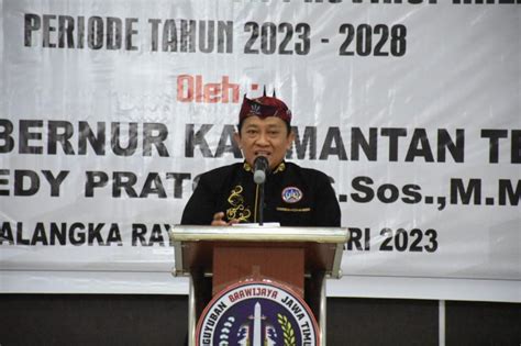 Setda Prov Kalteng Wagub Kalteng Hadiri Pengukuhan Pengurus Wilayah