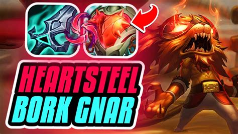 Insane Heartsteel And Bork Gnar Snowball Season Gnar Gameplay