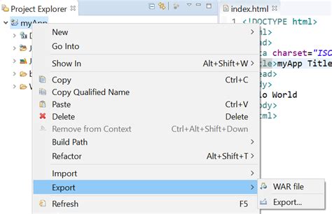 Java Exporting An Application To A File In Eclipse