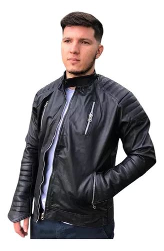 Busca Campera De Cuero Negra De Hombre Zara A La Venta En Argentina