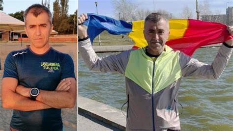 Jandarmul Sorin Andrici a alergat 41 de ore și a stabilit un nou record