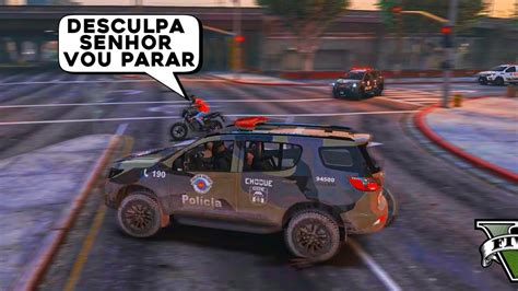O MAIOR PINOTE DO CHOQUE ROTA NO APOIO GTA RP YouTube