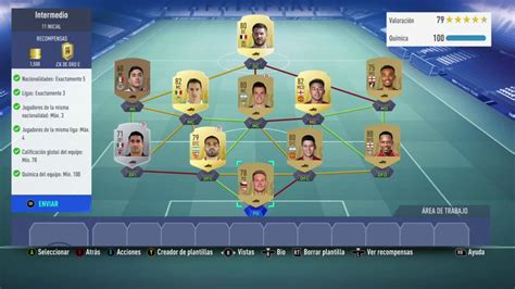 DESAFIO SBC FIFA 19 HIBRIDO DE LIGAS Y PAISES INTERMEDIO LA FORMA MAS