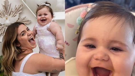 Lua Di Felice Filha De Viih Tube Encanta Primeiros Dentes Aos Meses