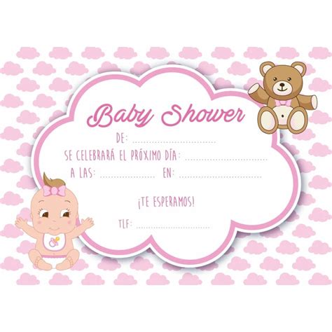 Sintético 95 Foto Patrones De Invitaciones Para Baby Shower El último