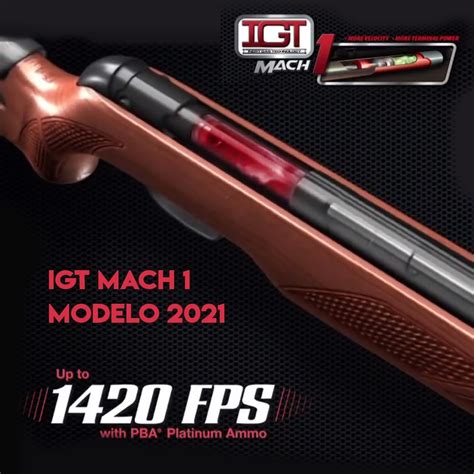 Rifle Aire Comprimido Gamo Black Maxxim Igt Mach1 Nitro Caza Swat