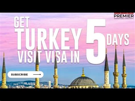 Turkey Visit Visa Complete Guide YouTube