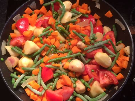 Jardinière de légumes au wok Recette de Jardinière de légumes au wok