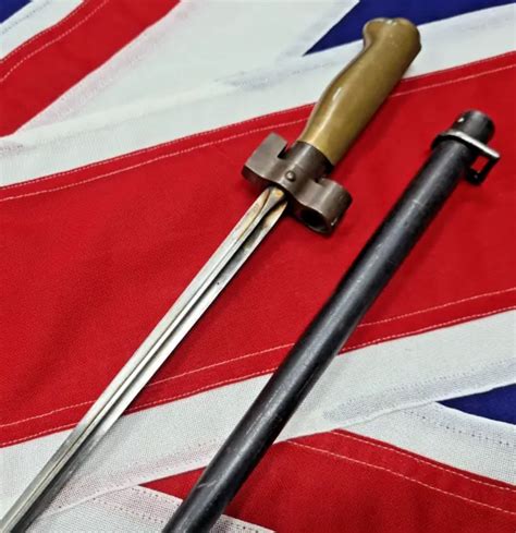 WW1 FRENCH LEBEL Rifle Sword Bayonet With Full Length Rosalie Spike