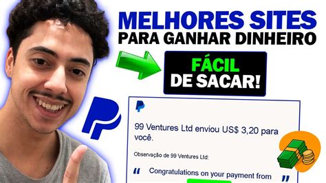 COMO GANHAR DINHEIRO NA INTERNET SITES QUE PAGAM EM DÓLAR 100