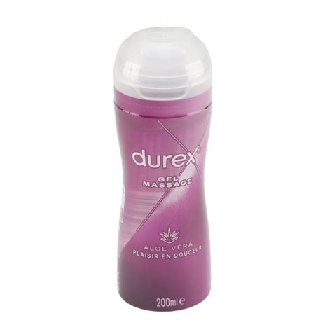 Durex Play Massage Douceur Gel Aloe Vera Lubrifiant Et Hydratant