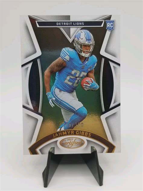 2023 Panini Certified Rookies 184 Jahmyr Gibbs 399 RC For Sale