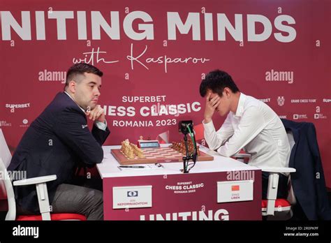Bucharest Romania May 5 2023 Ding Liren The Reigning World Chess