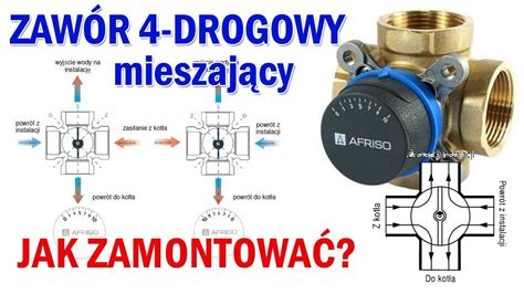 ZAWÓR 4 drogowy mieszający Jak poprawnie zamontować Do czego służy