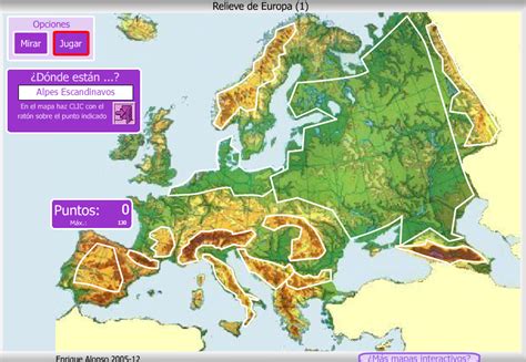 Relieve Y Climas De Europa