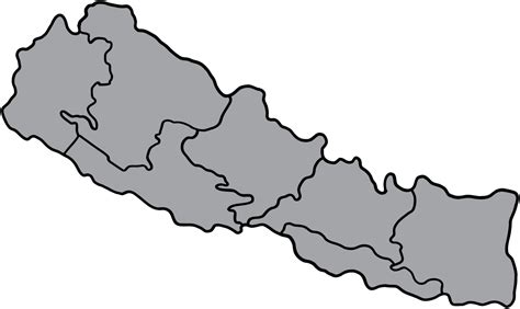 Doodle Freehand Drawing Of Nepal Map 19633195 PNG