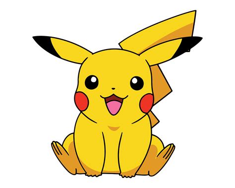 SVG Layered Pikachu Svg PNG EPS DXF File