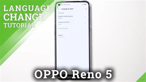 How To Change System Language In OPPO Reno 5 Language Settings YouTube